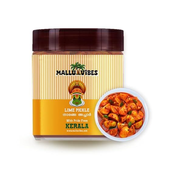 Mallu Vibes Kerala Lime Pickle (Naranga Achar) | Authentic ...
